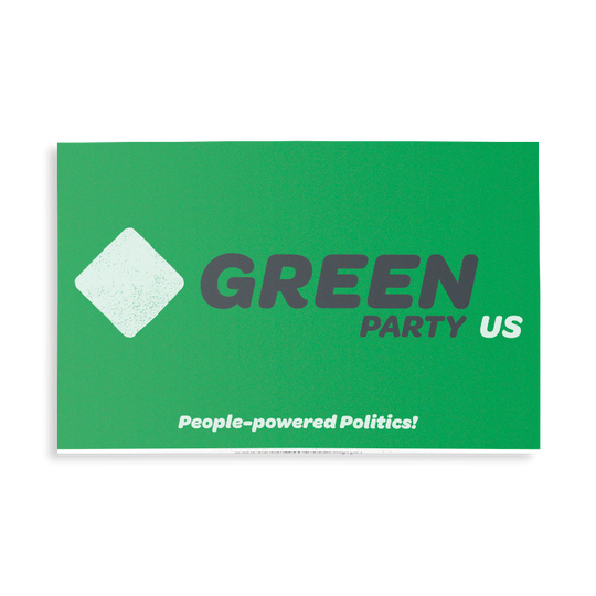 Convention Rally Sign, English - Download – Green Party of the United ...