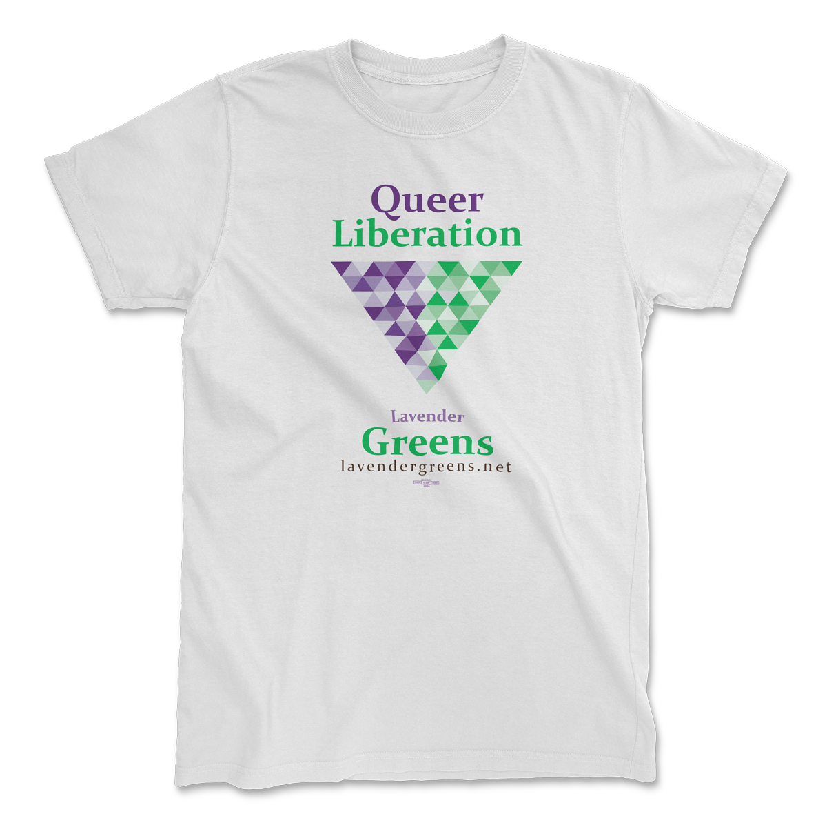 Lavender Caucus T-Shirt – Green Party of the United States Shop
