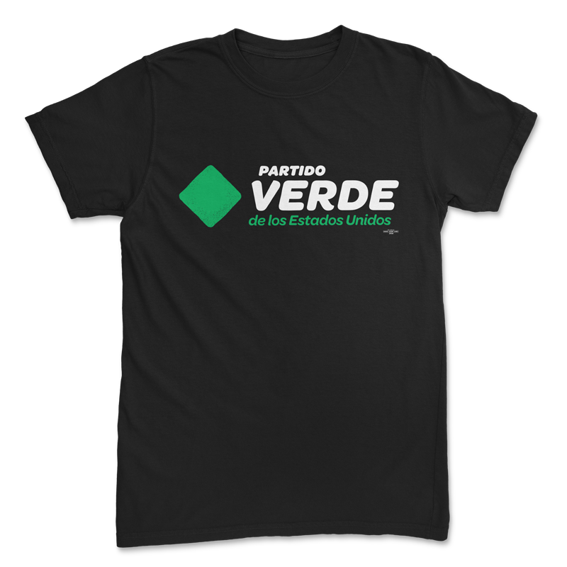 Partido Verde Logo T-Shirt – Green Party of the United States Shop